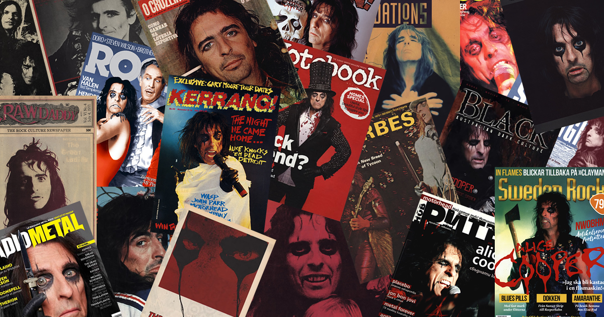 Magazines & Newspapers - Alice Cooper eChive